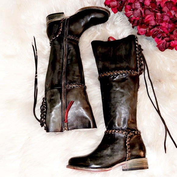 Freebird by Steven | Shoes | Freebird Rascal Boot In Black Leather ...